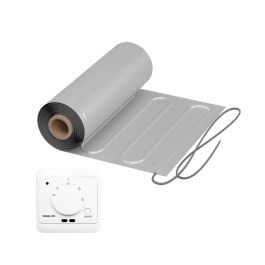 Heizmatte WARMON ALU 150 W/m² mit Thermostat AC3082H analog, weiß